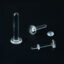 Labret Retainers, Crystal – Gorilla Glass